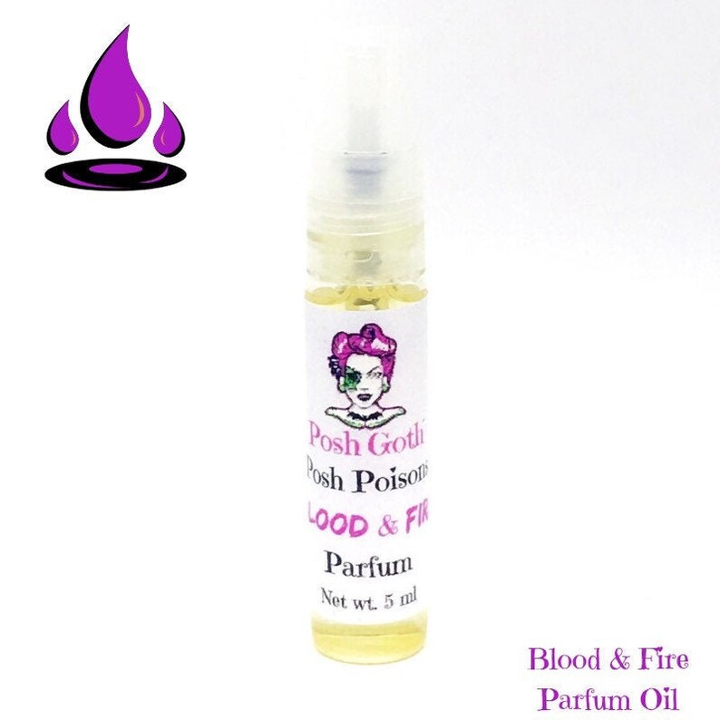 Blood & Fire Gothic Perfume 5 ml Spray Sample | Etsy