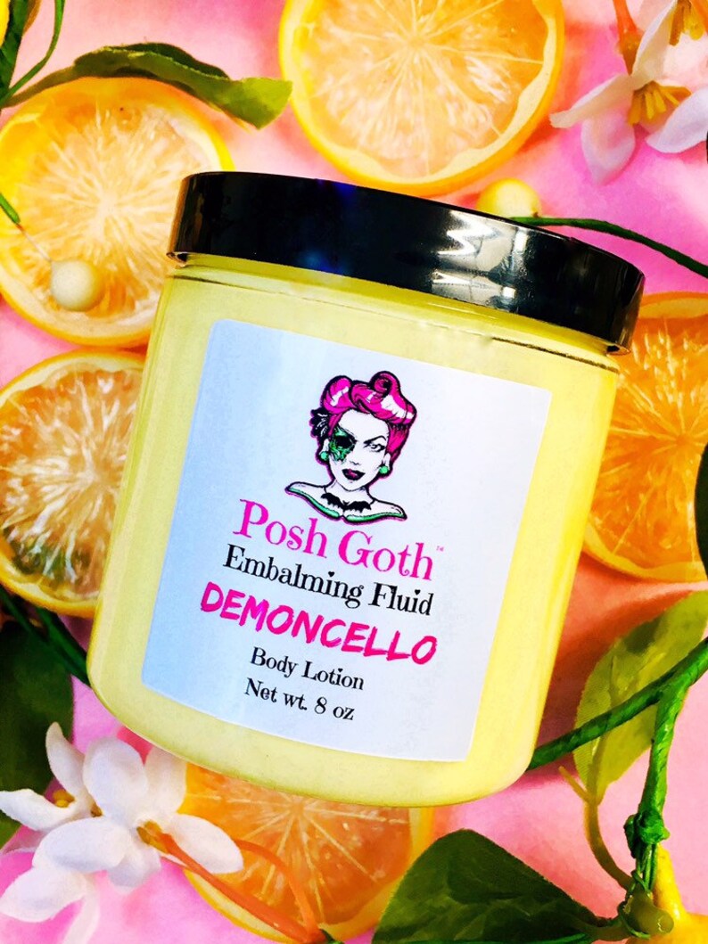 DEMONCELLO Lemon Squares Scented Body Lotion by Posh Goth | Etsy