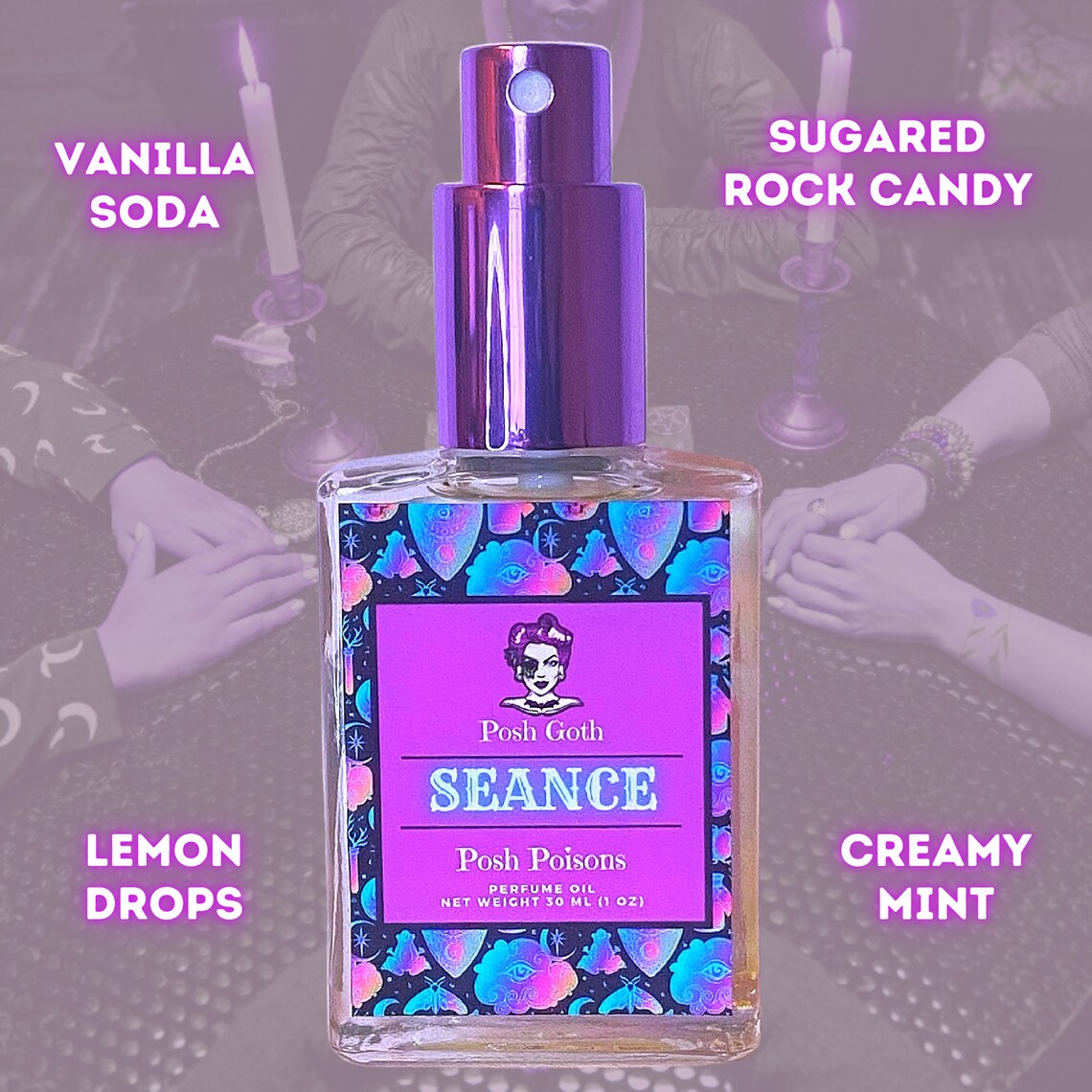 SEANCE Rock Candy Rock Candy & Creamy Mint Scented Perfume - Etsy