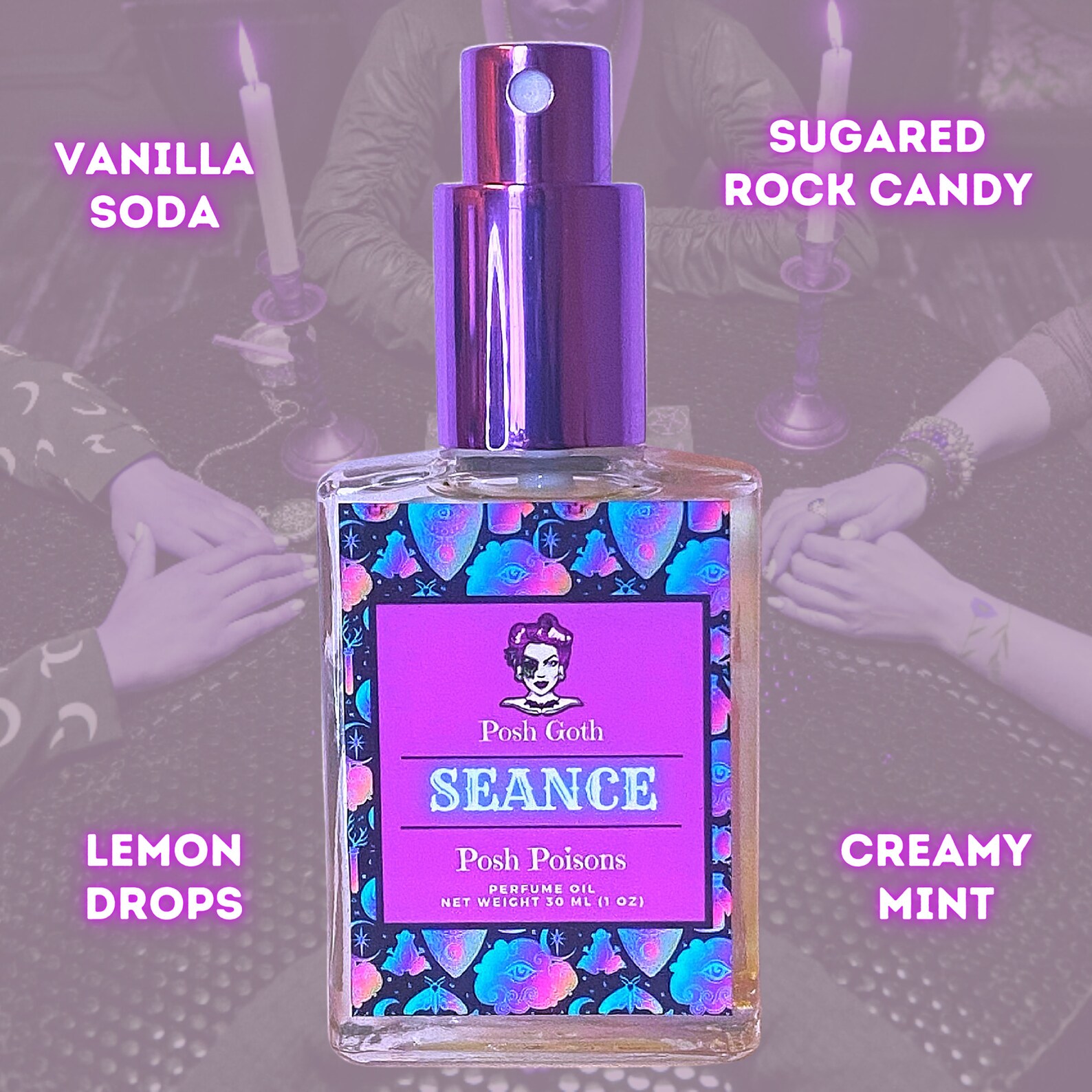 SEANCE Rock Candy Rock Candy & Creamy Mint Scented Perfume - Etsy