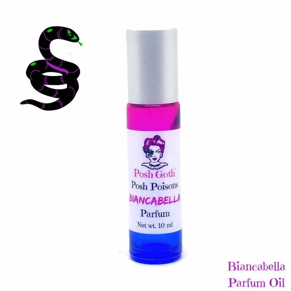Biancabella Gothic Floral Perfume 10 Ml Roller Ball | Etsy