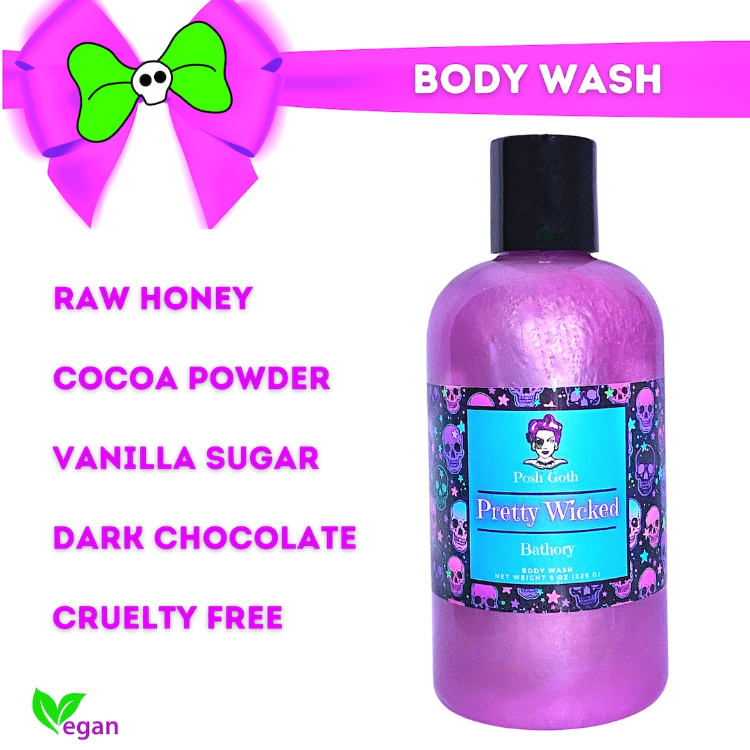 Pretty Wicked Body Wash – Chocolate, Honey and Vanilla | Gourmand Goth ...