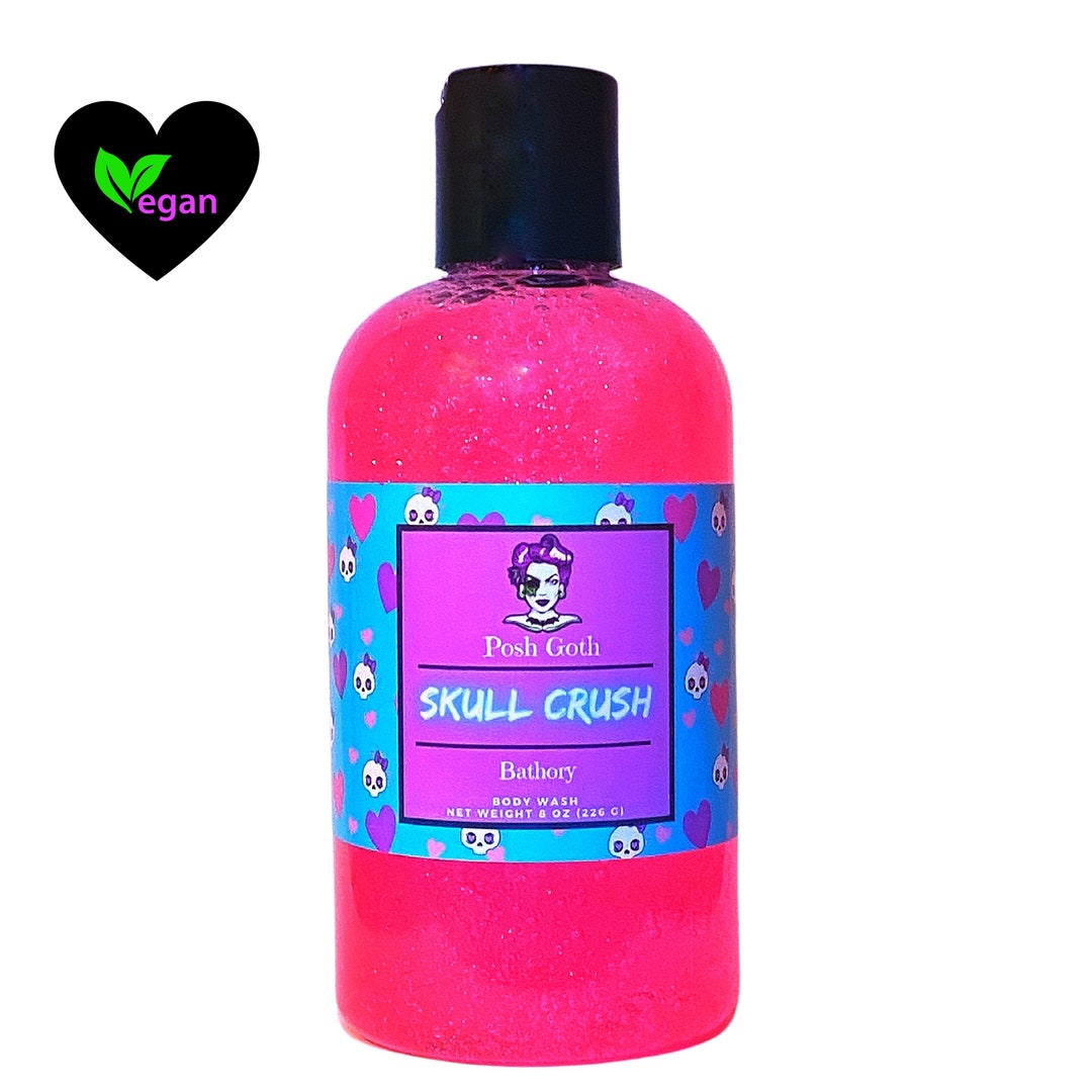 Skull Crush Body Wash – Passion Fruit, Grape and Vanilla | Goth Beauty ...