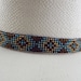 Beaded Hatband, Stretch Hat Band, Bold Rich Colors, Beaded Western Hat ...