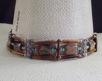 Cowboy hat band | Etsy