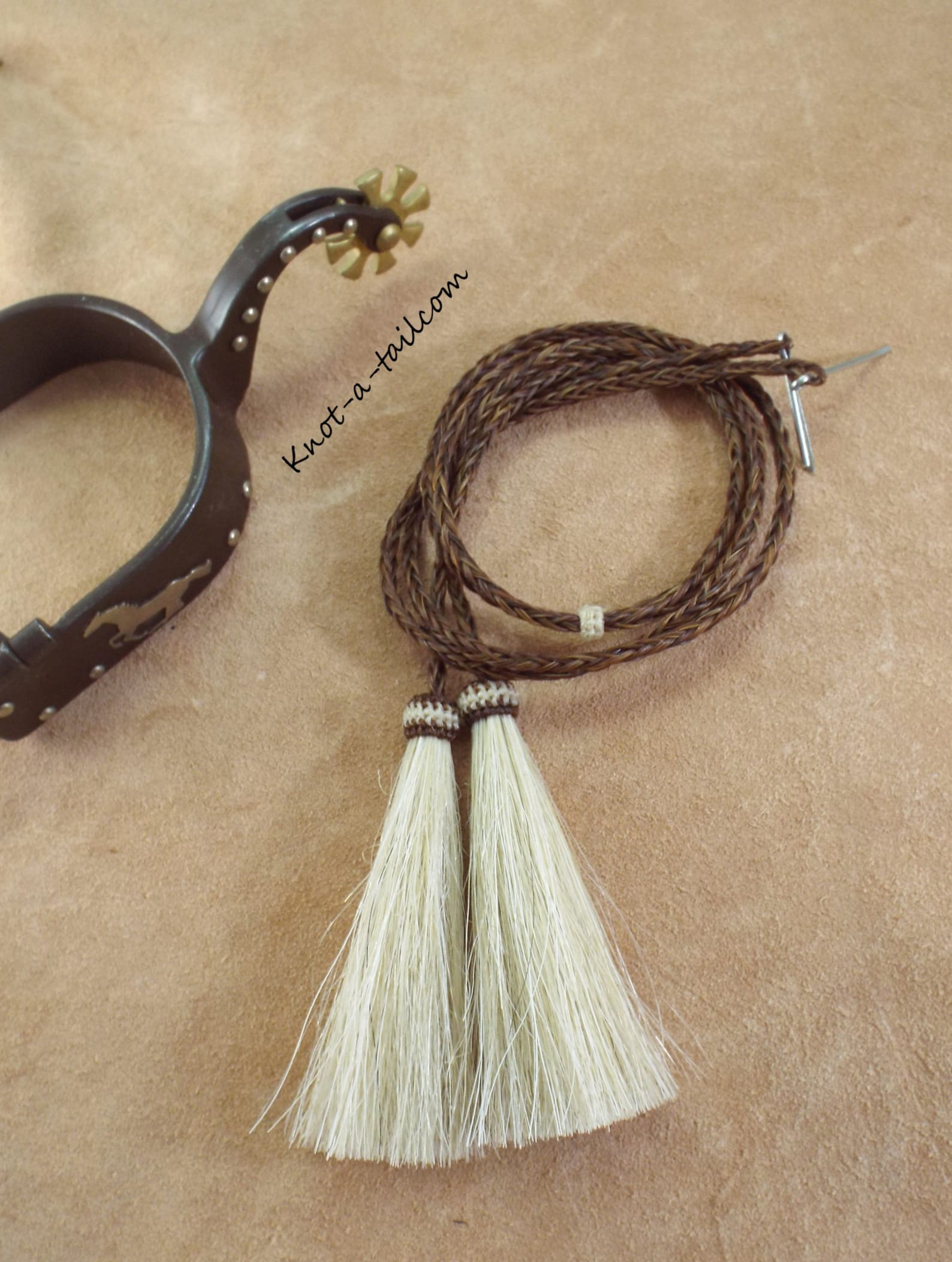 Horsehair Hat String, Cowboy Hat Stampede String, Chin Strap, WHITE ...