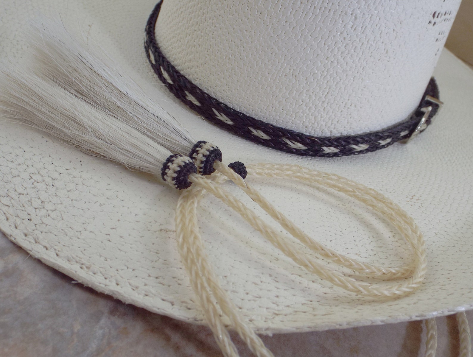 Horsehair Hat String Cowboy Hat Stampede String Chin Strap | Etsy