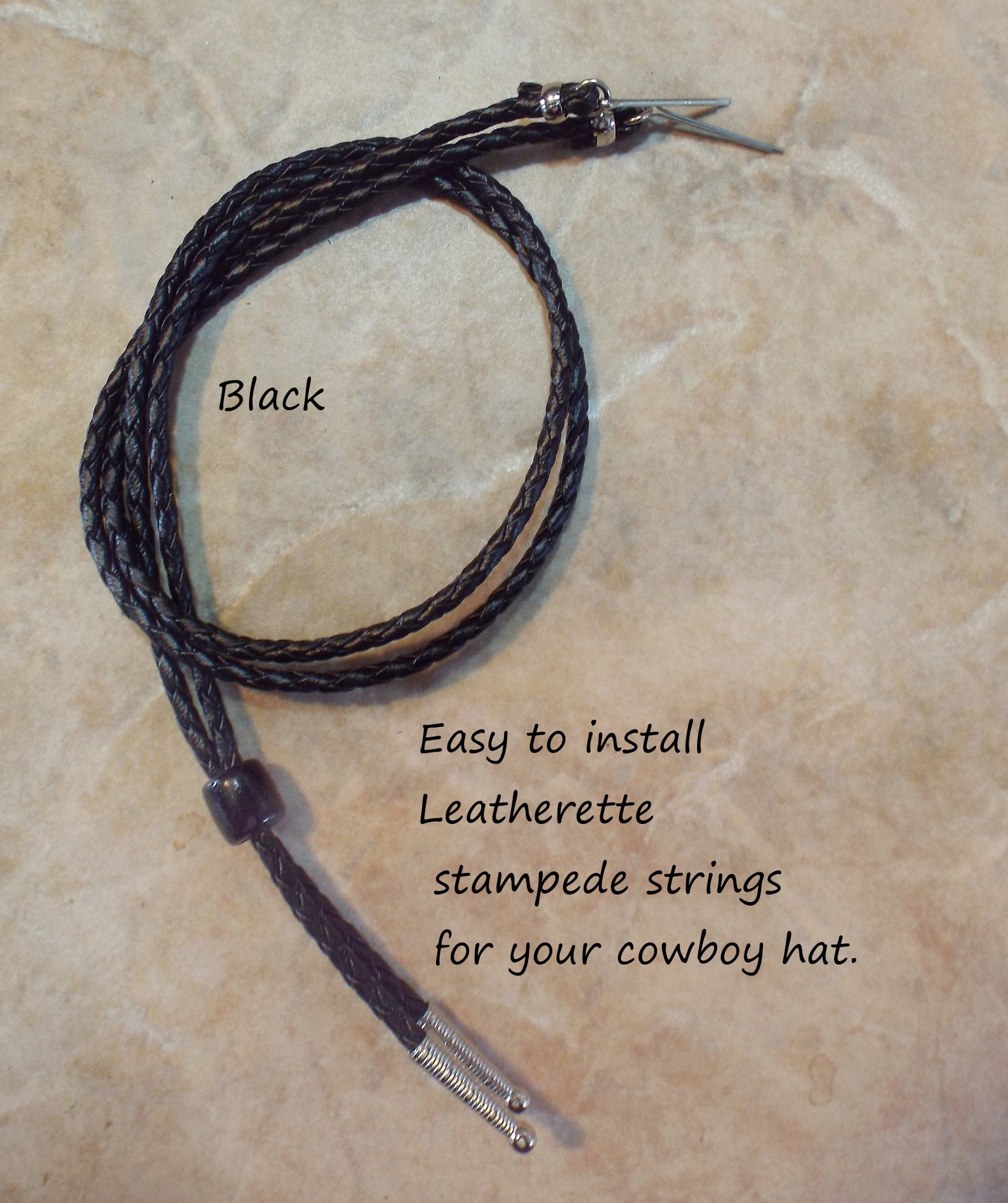 Leatherette Cowboy Hat Stampede String Cowboy Hat Stampede - Etsy