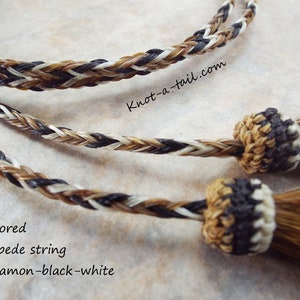 Cowboy Hat Stampede String, Cowboy Chin Strap, Cinnamon-black-white ...