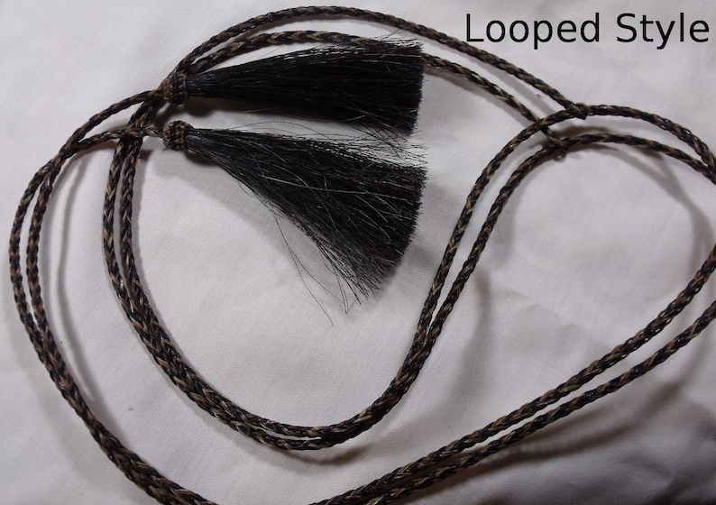 Horsehair Hat String, Cowboy Hat Stampede String, Chin Strap, Double ...