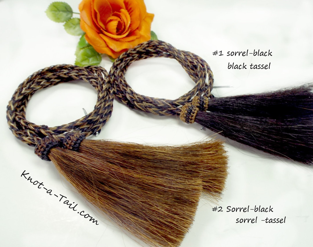 Horsehair Hat String, Cowboy Hat Stampede String, Chin Strap, Black N ...