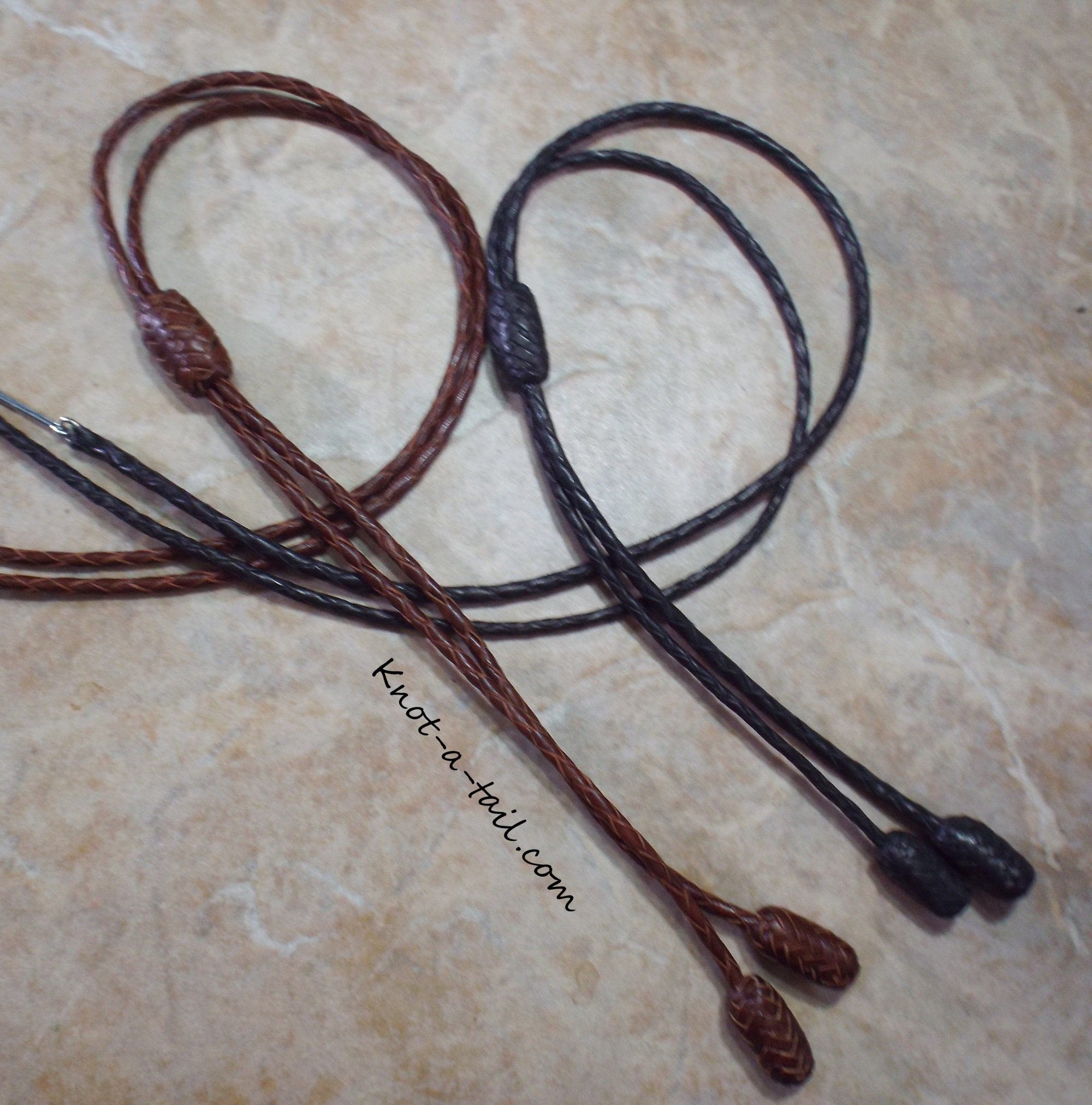 Premium Leather Cowboy Hat, Stampede String, Leather Cowboy Hat ...