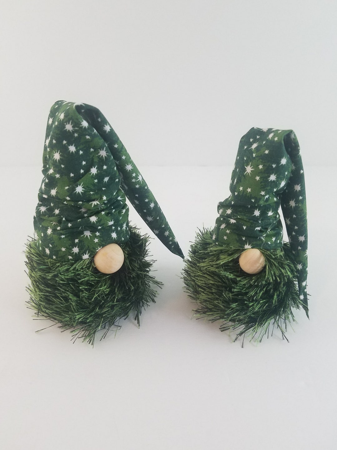 Green Gnomes, Gnomes With Hats, Gnomes for House, Slouchy Hat Gnome ...