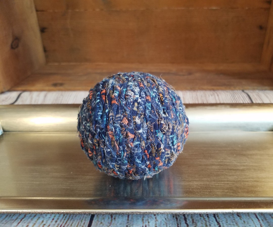 Decorative Rag Balls, Bowl Fillers, Farmhouse Decor, Tier Tray Filler ...