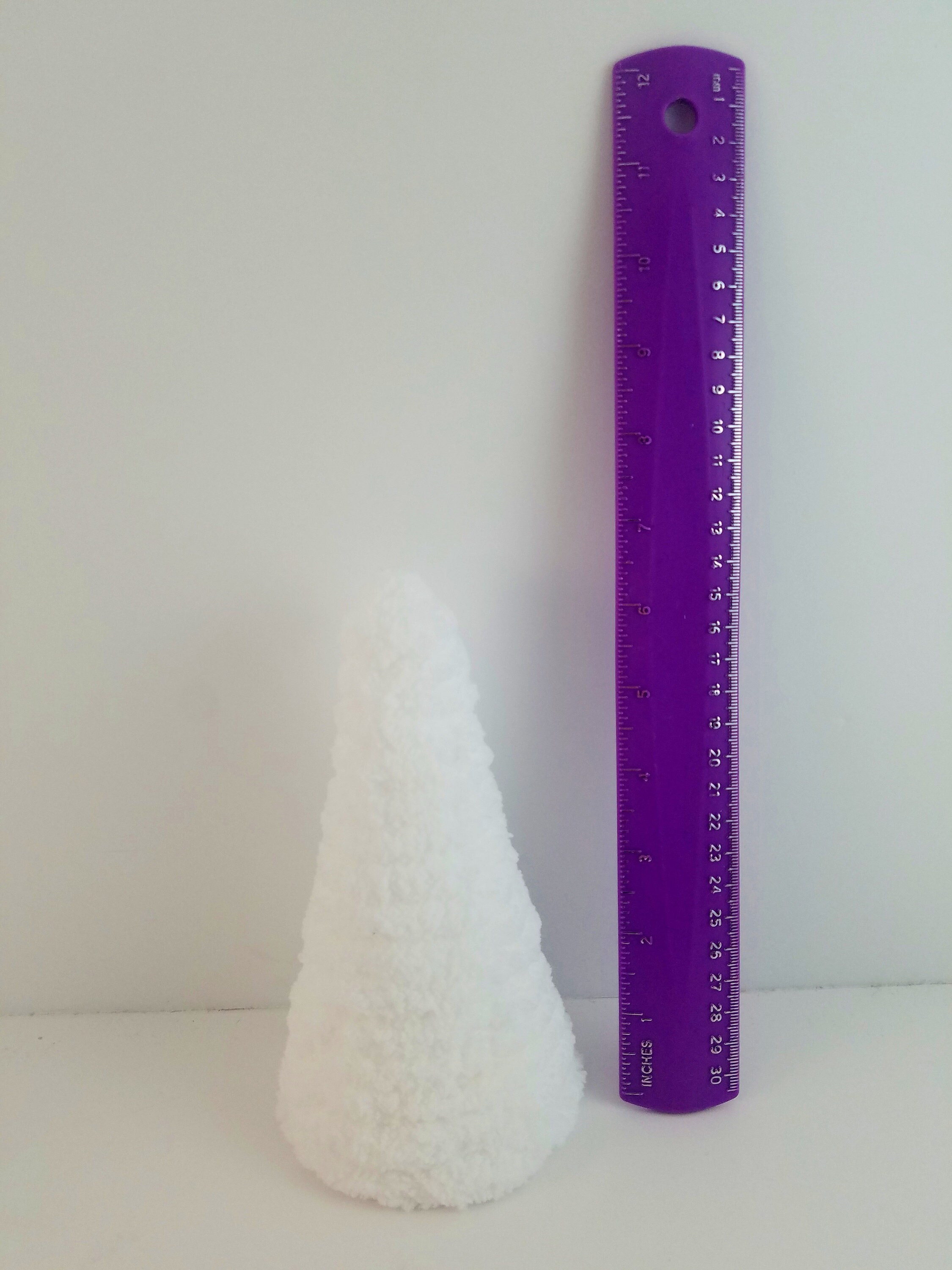 White Trees White Cone Trees White Fluffy Trees White - Etsy