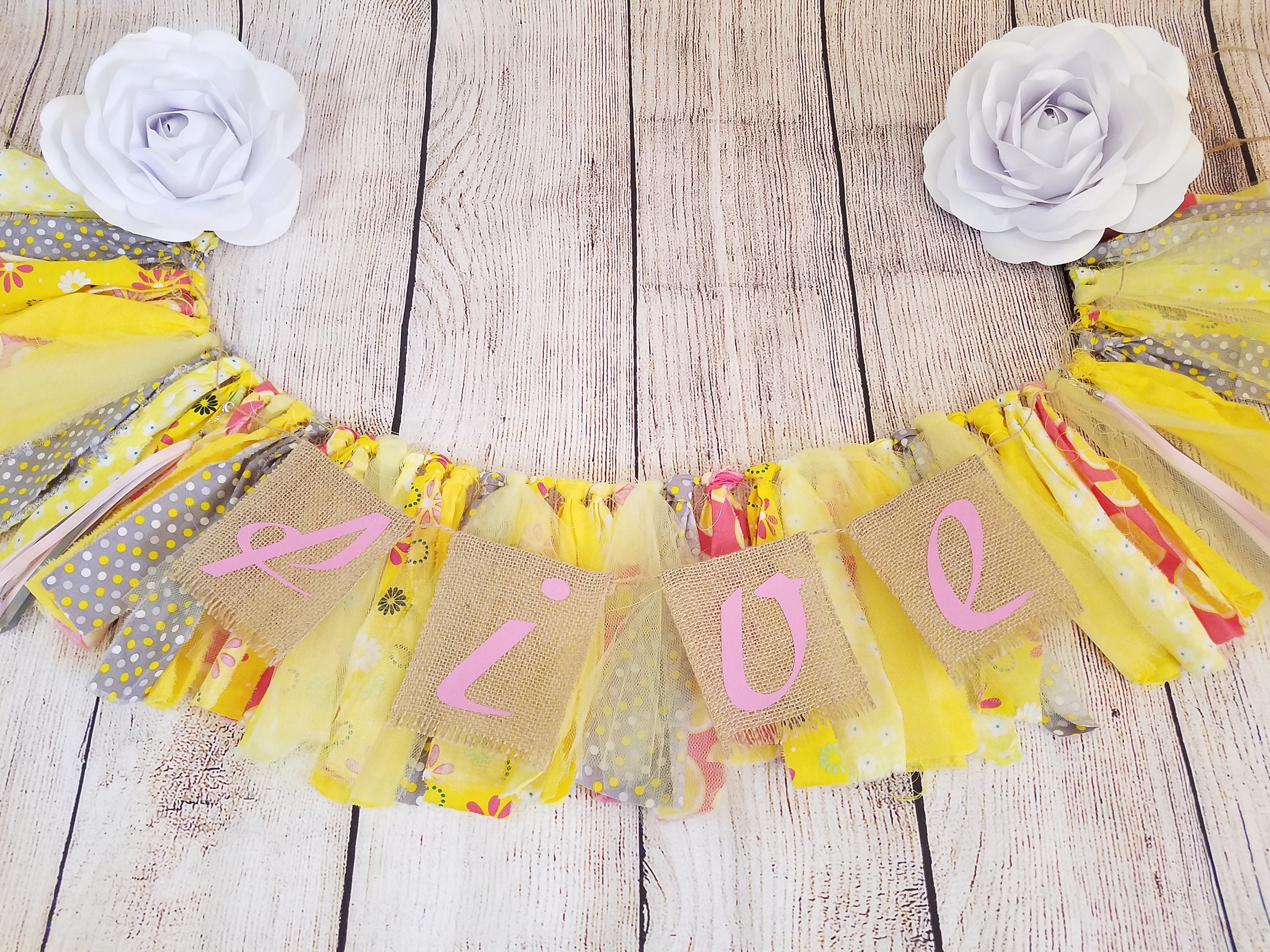 First Birthday Banner Age Birthday Banner First Birthday - Etsy