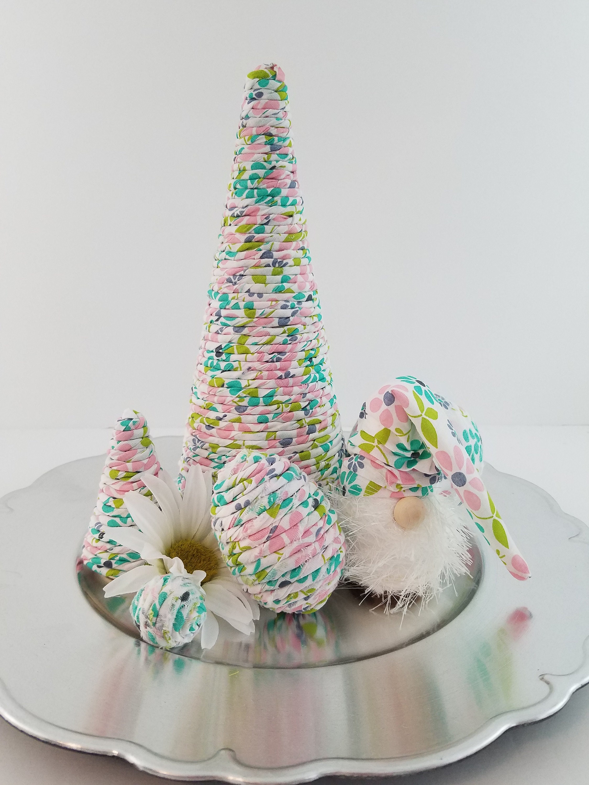 Spring Trees, Summer Tree Cones, Spring Colored Tree, Pink Cone Trees ...