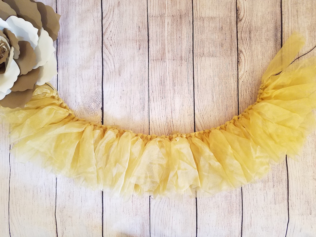 Gold Garland, Gold Party Garland, Golden Anniversary Decor, Gold ...