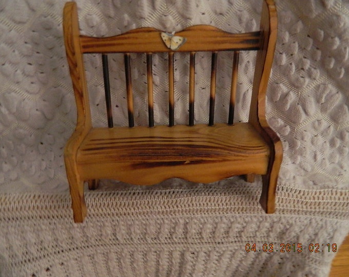 Upcycled Fairy Garden Bench Fairy Garden Furniture Miniature - Etsy