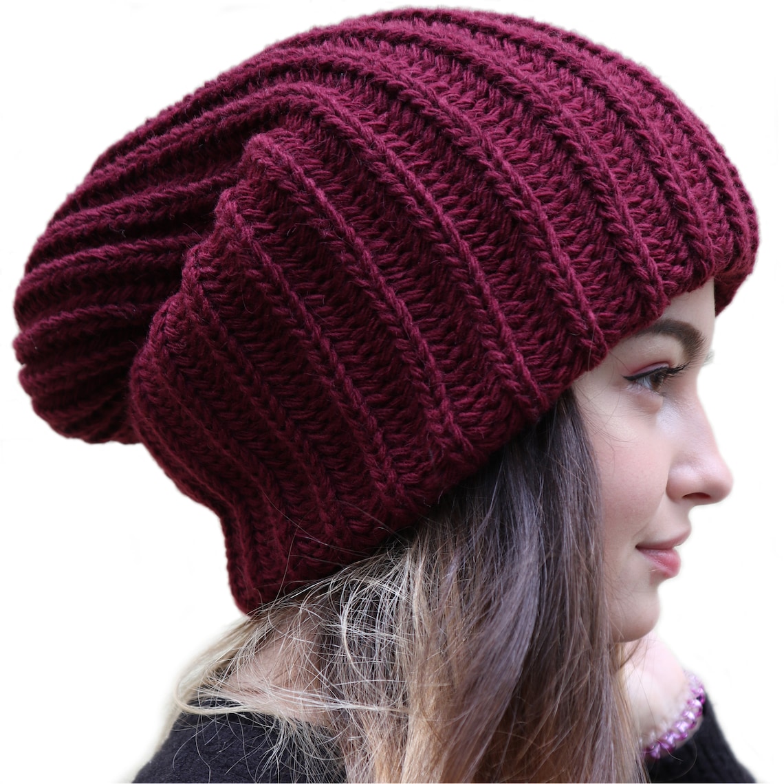 Oversized slouch hat Slouchy beanie Baggy Beanie Tam hat Extra | Etsy Oversized slouch hat Slouchy beanie Baggy Beanie Tam hat Extra | Etsy