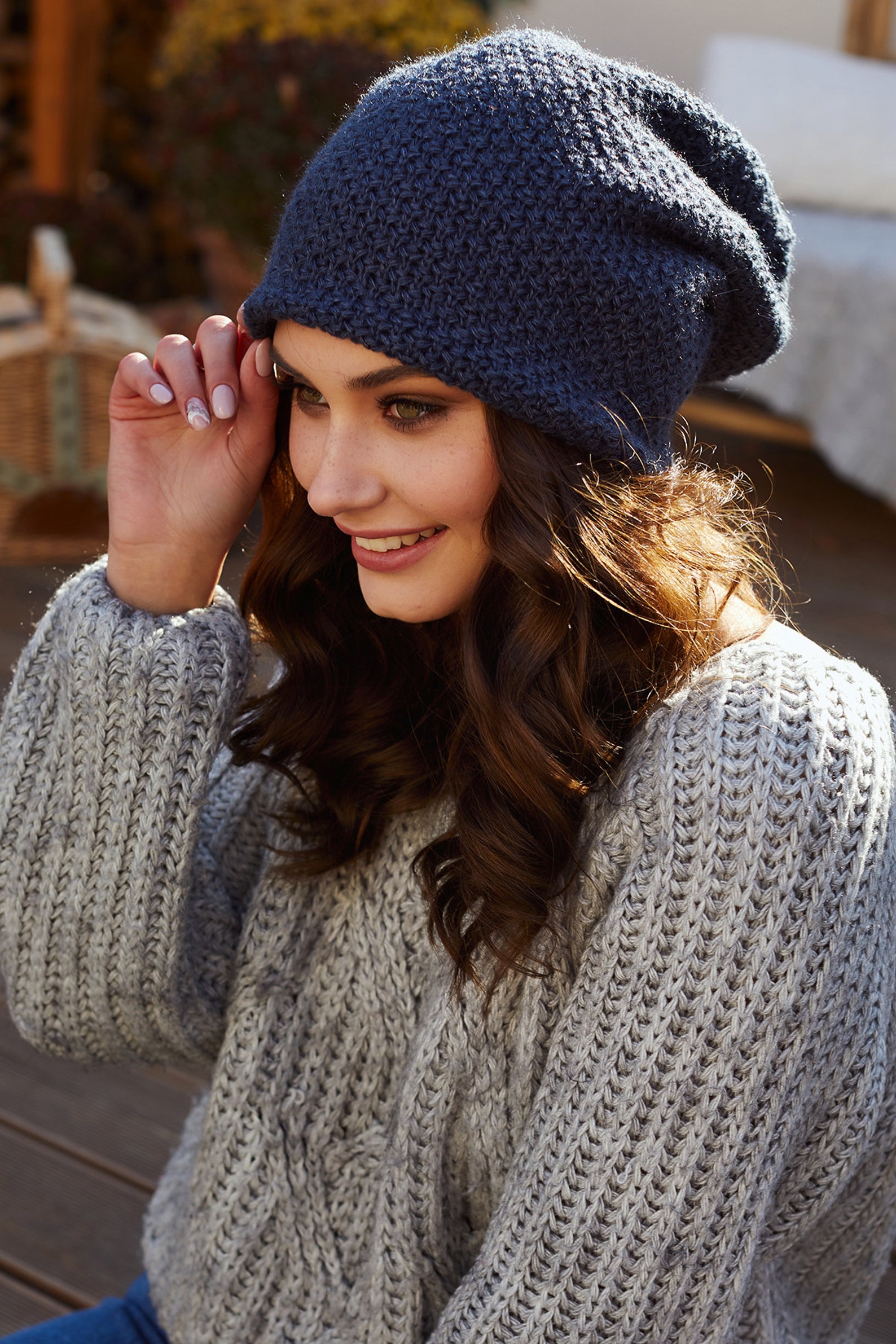 Slouchy Beanies All Year Round| Cotton Lined Beanie | Bad Hair Day ...