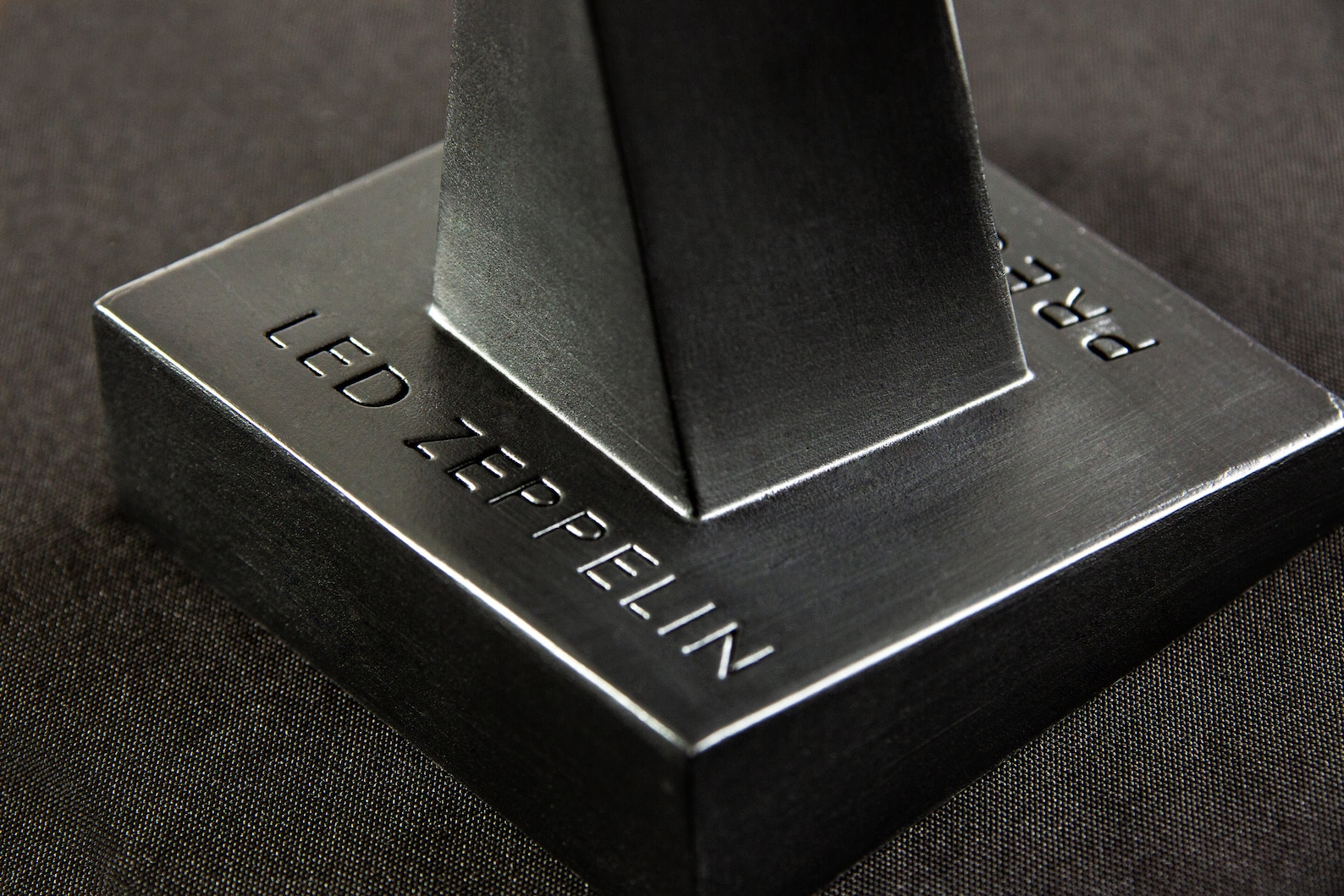 Led Zeppelin the Object Sculpture solid Cast Item Museum - Etsy