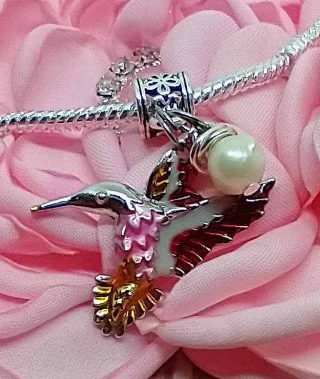 Colorful Hummingbird Charm Hummingbird PSP Hummingbird for - Etsy