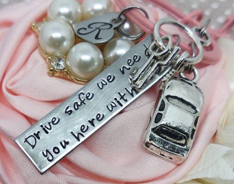Drive safe keychain Drive Safe I Love You Customizable | Etsy