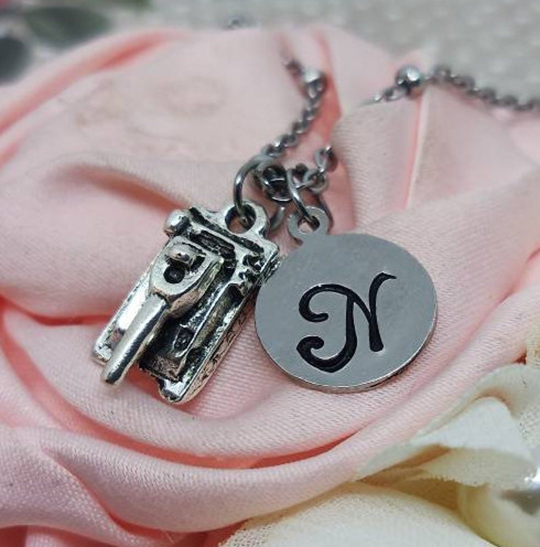 Tank Initial Necklace, Military Tank Jewelry, Military Jewelry ...