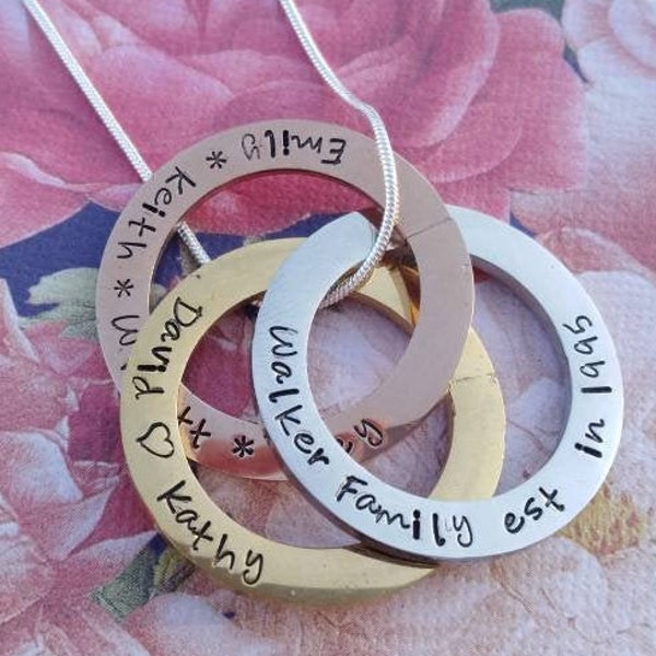 Engraved Circle - Etsy