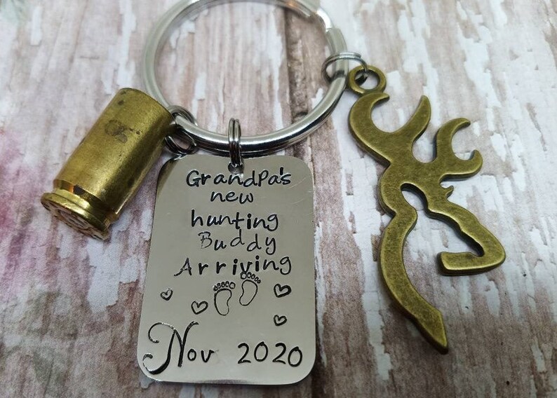 Hunting Buddy Keychain Dad Keychain Baby Gift Baby Gift | Etsy