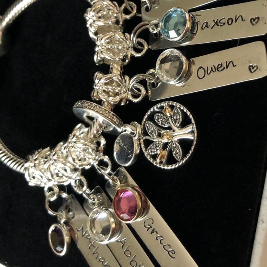 Custom Name, Personalized Names, Personalized NAME Charms, Fits ...