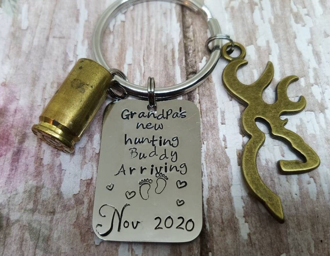 Hunting Buddy Keychain Dad Keychain Baby Gift Baby Gift | Etsy