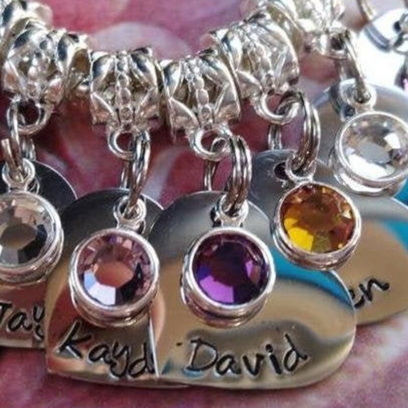 Heart Shaped Charms - Etsy