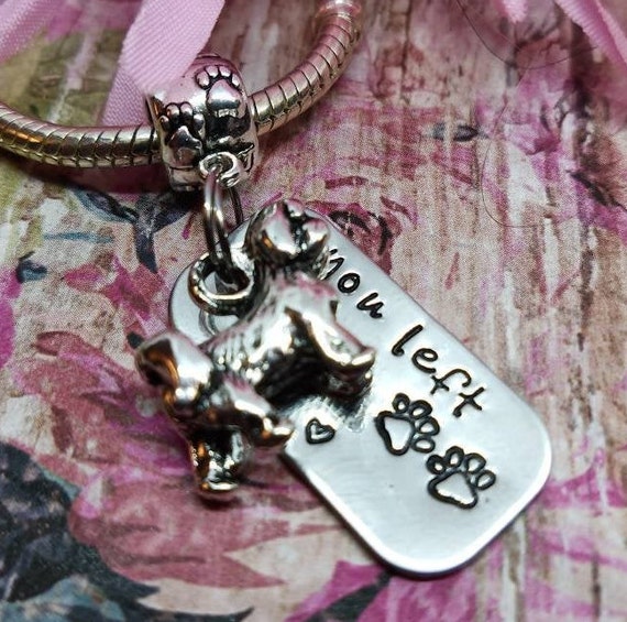 Shih Tzu Charm Always in My Heart Shih Tzu Bull Dog Charm | Etsy