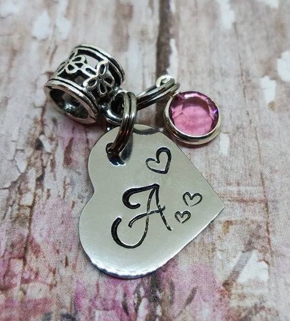 Initial Char Charm Bracelets European Charm Bracelets - Etsy