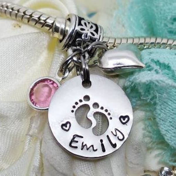 Baby Feet Charm - Etsy