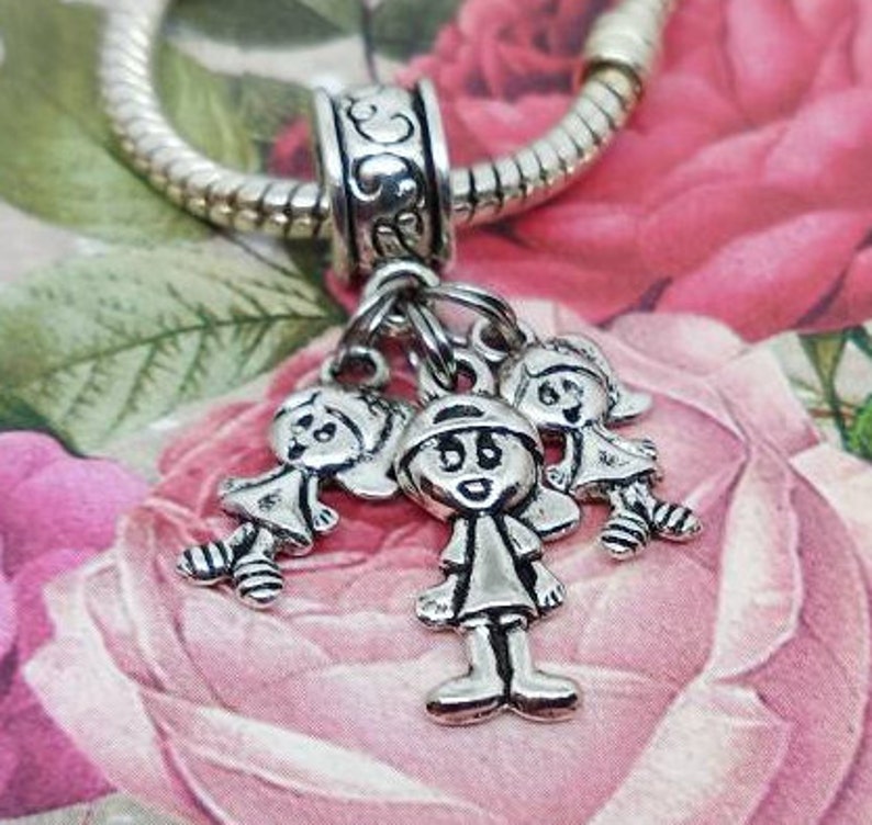 Mothers Kids Charms Children Charms Girls & Boy Charm - Etsy