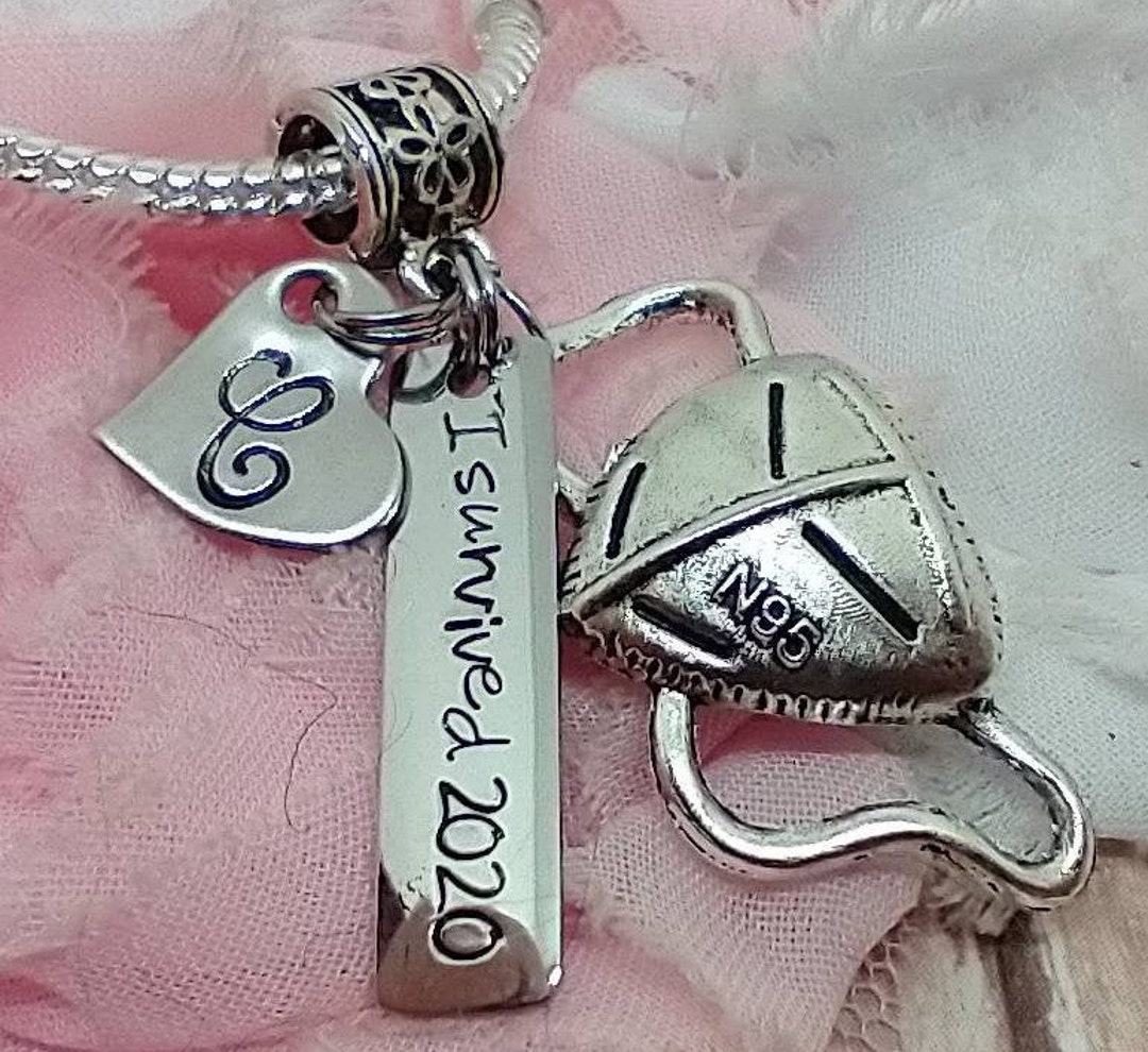 I Survived 2020 I Survived 2020 for Charm Bracelet MASK - Etsy