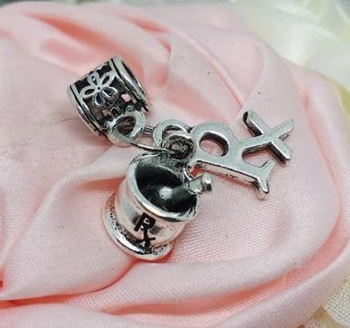 Pharmacist Charms RX Healthcare Druggists Pharmacy - Etsy