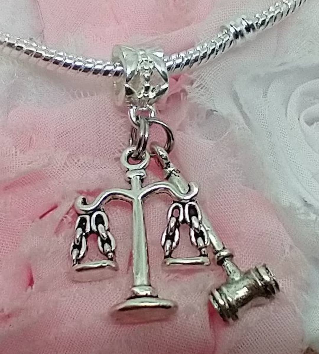 Scales of Justice Gavel Charms, Attorney Charms, Scales of Justice for ...