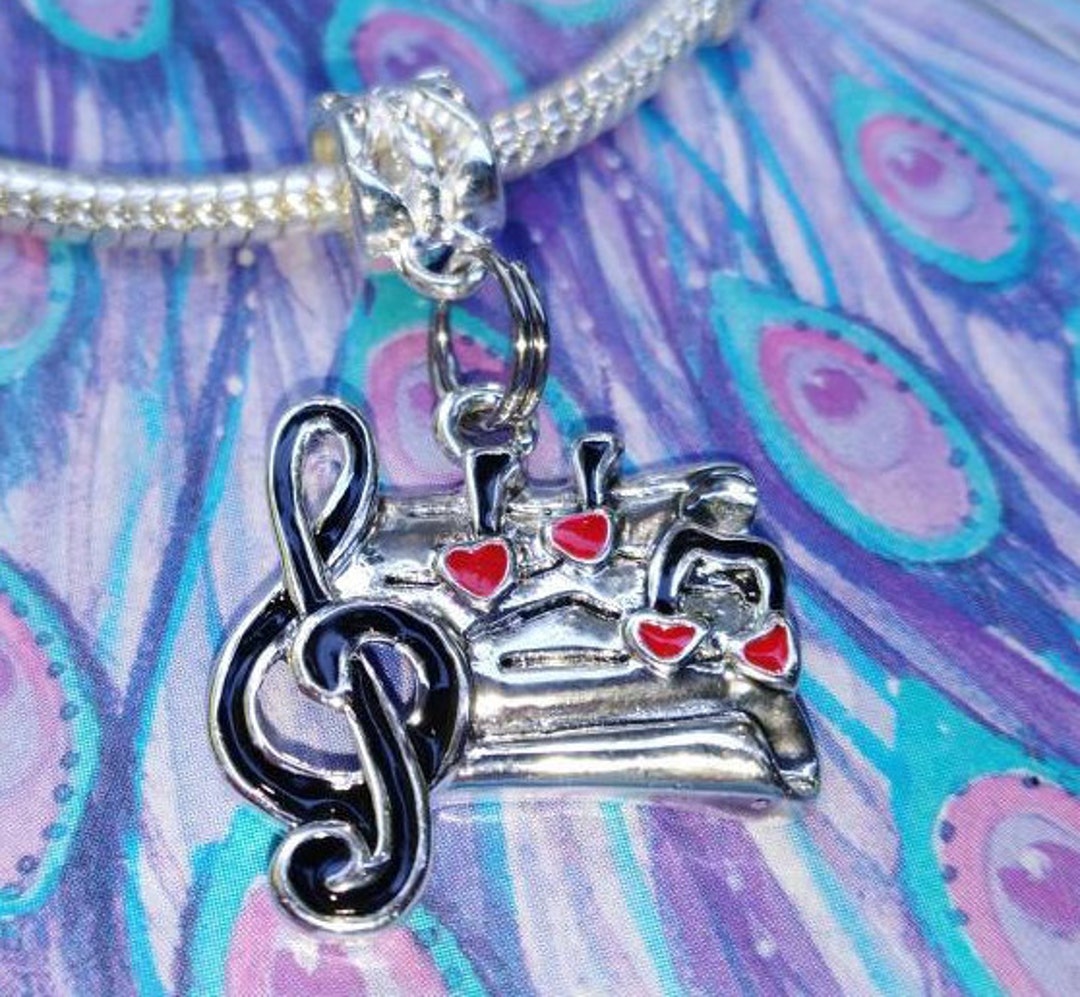 Music Notes Music Charms Music Notes Style Charm - Etsy