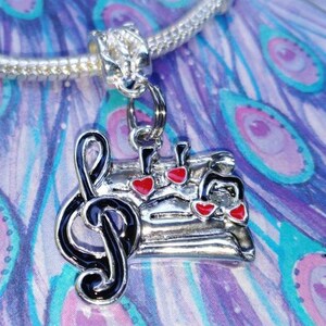 Music Notes Music Charms Music Notes Style Charm - Etsy