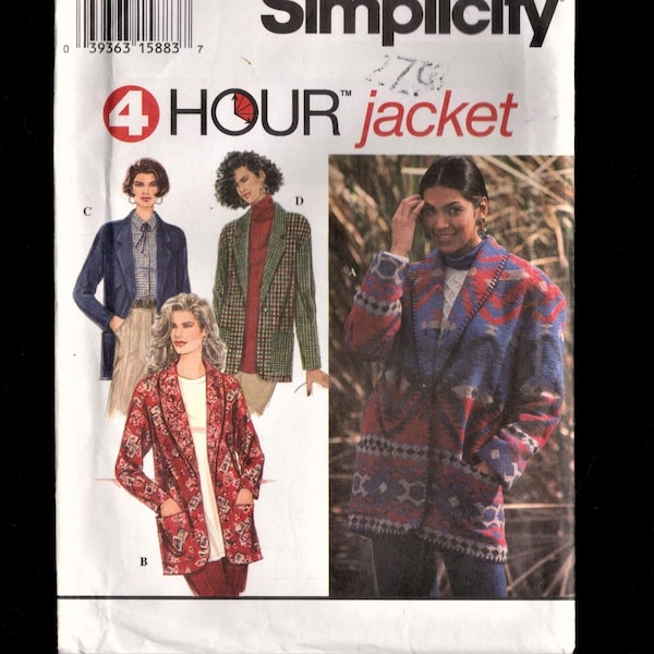 Unstructured Jacket Pattern - Etsy