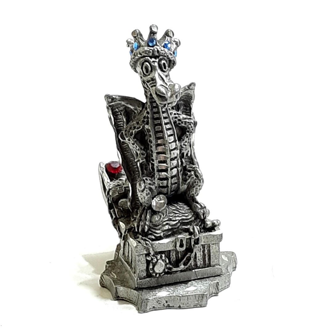 Mine, Mine, Mine Dragon Pewter Figure 1990 Rawcliffe Fantasy ...