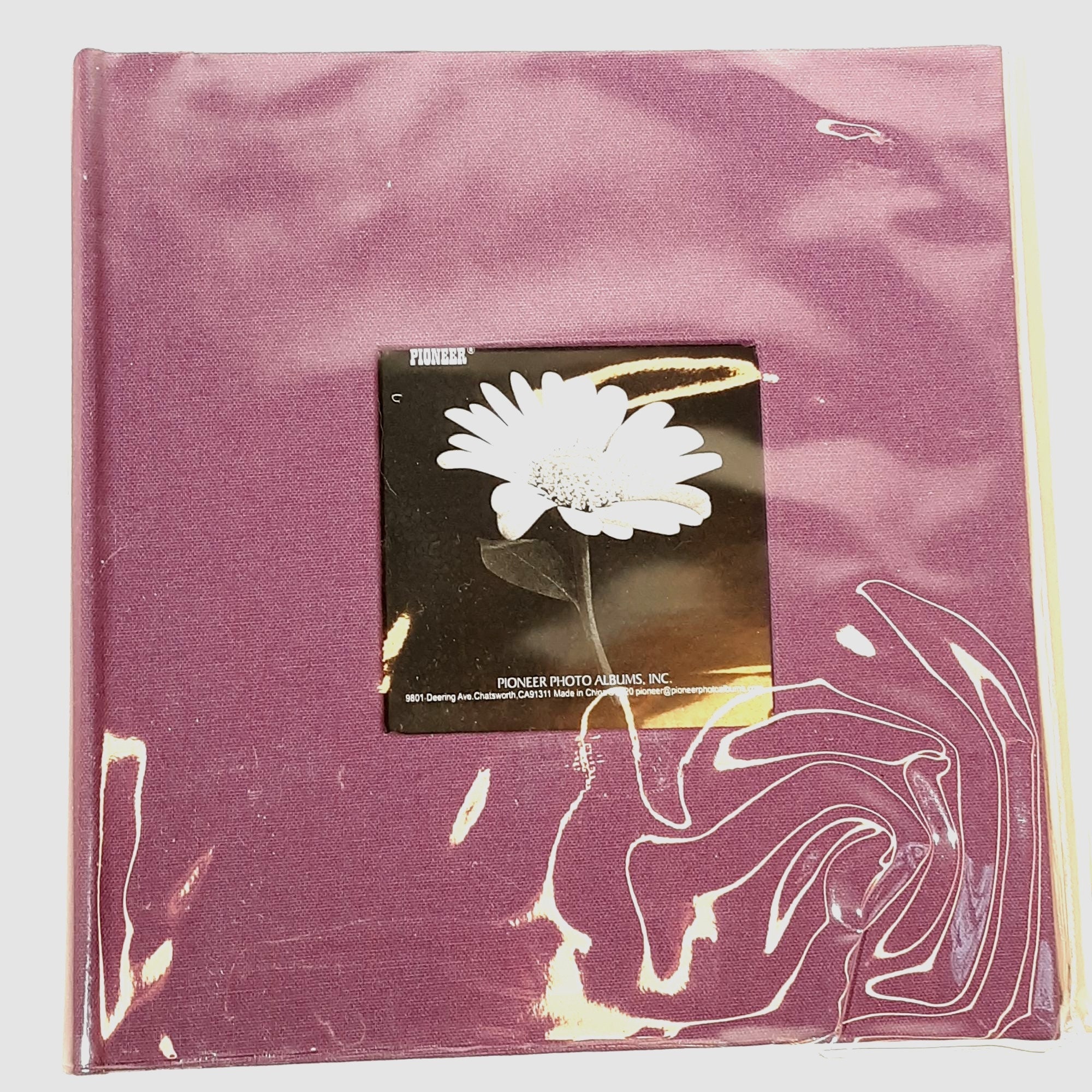 Pioneer Photo Albums DA-200CBF Cloth Frame Album wildberry Purple - Etsy