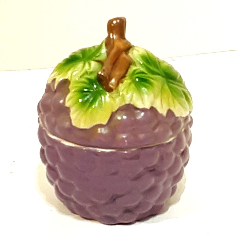 Vintage Grape Jelly Jam Jar Ceramic Spoon Retro Granny Core Kitch - Etsy