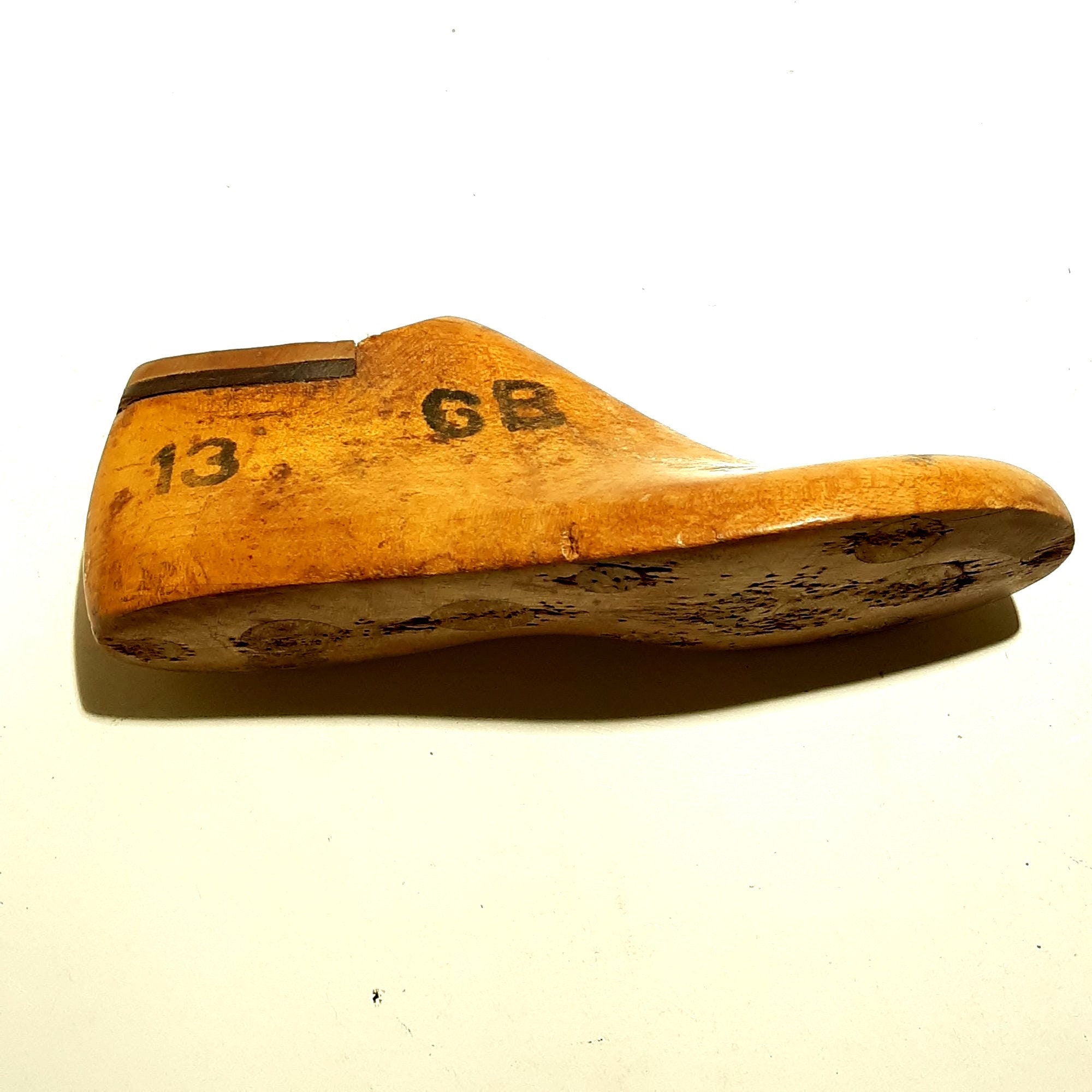 Vintage Stuart Solid Wood Shoe Tree Form Right Child Size 6B - Etsy