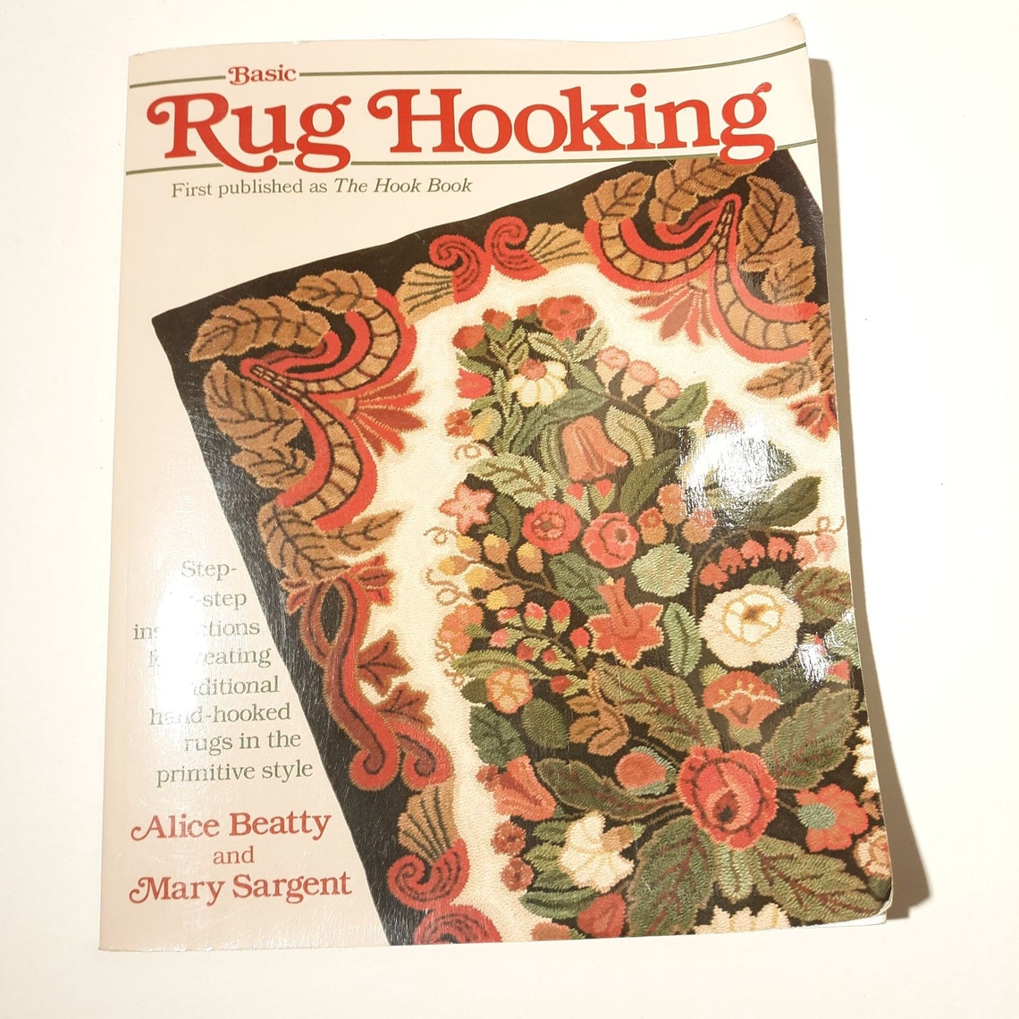 Basic Rug Hooking Book Step-by-step Instructions Hand Hooked Primitive ...