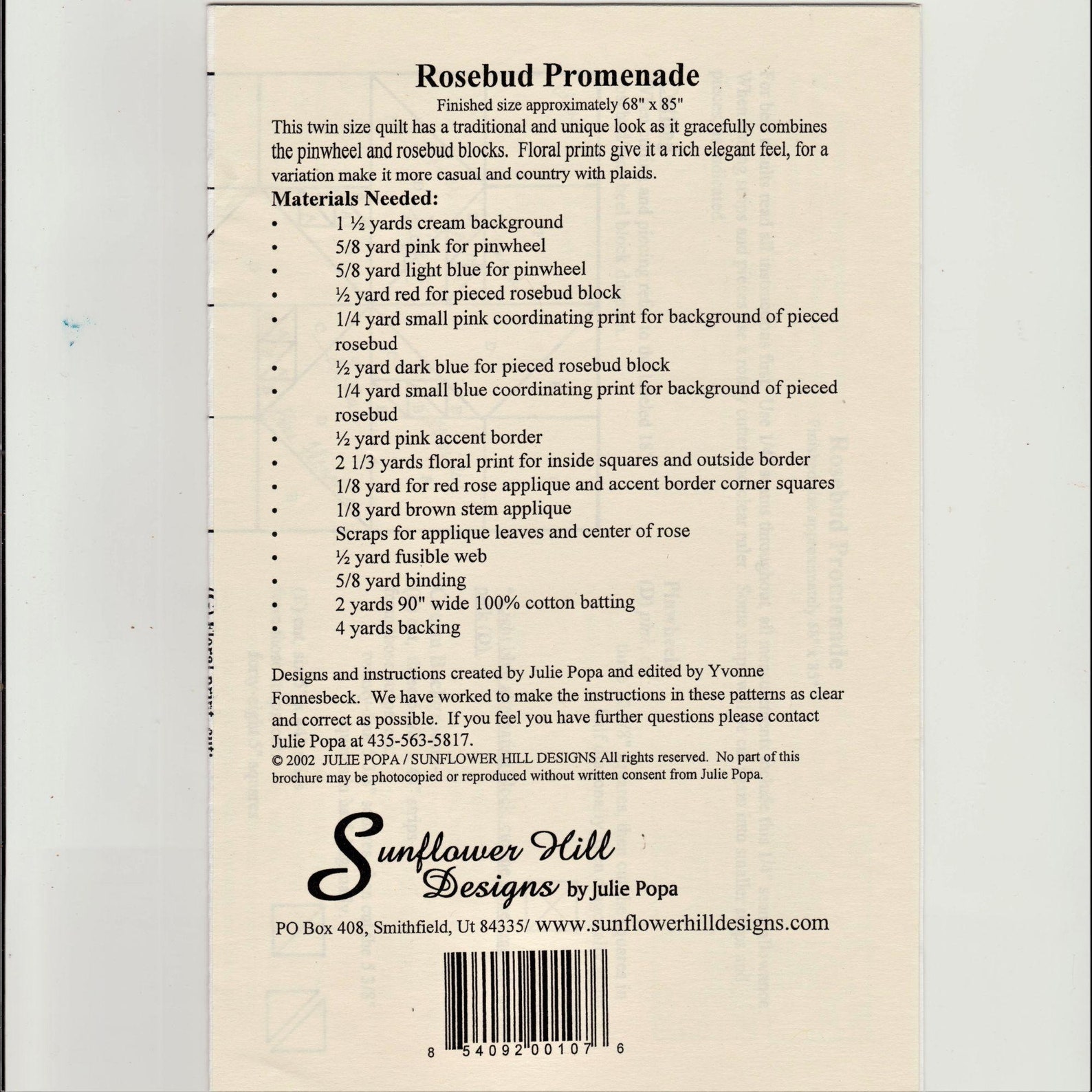 Rosebud Promenade Quilt Pattern Piecework Block Pinwheels 68 X - Etsy